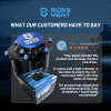 BossVent Isuzu D-Max Catch Can Kit - Blue