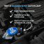 BossVent Isuzu D-Max Catch Can Kit - Blue